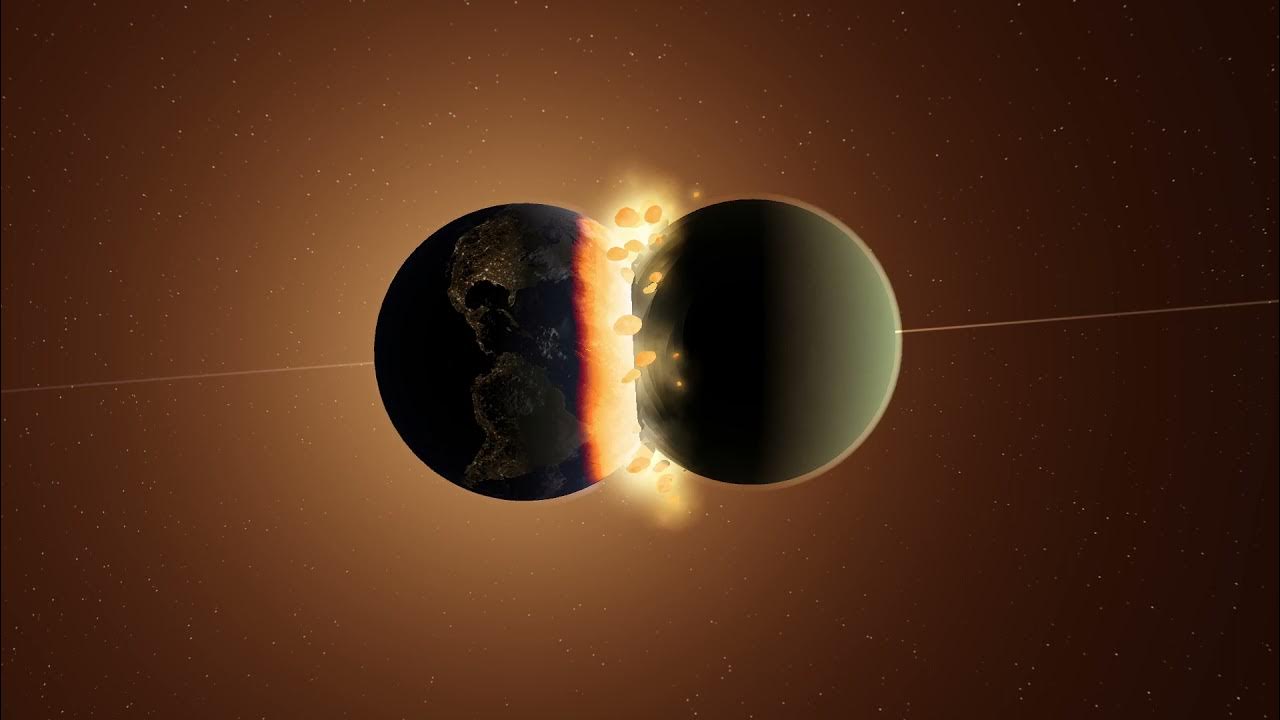 Earth and Venus collision Universe Sandbox 2 - YouTube