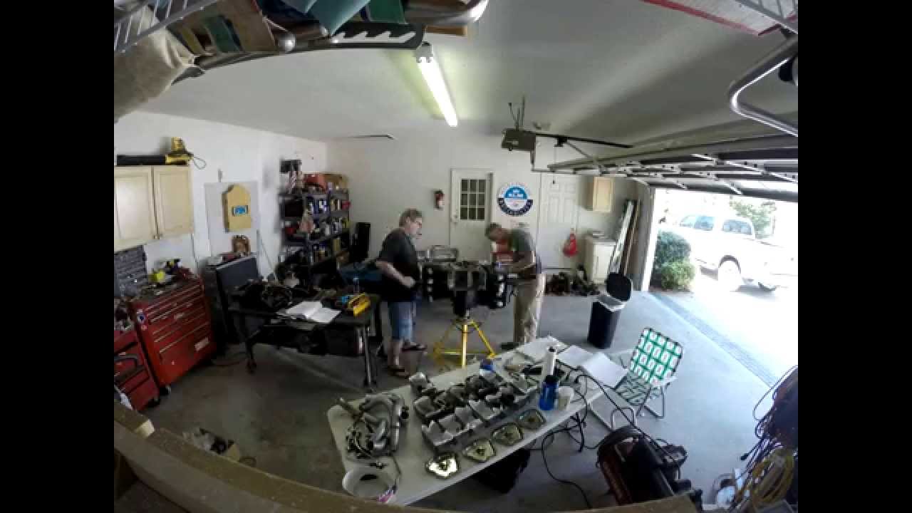 Airplane Engine Disassembly - YouTube