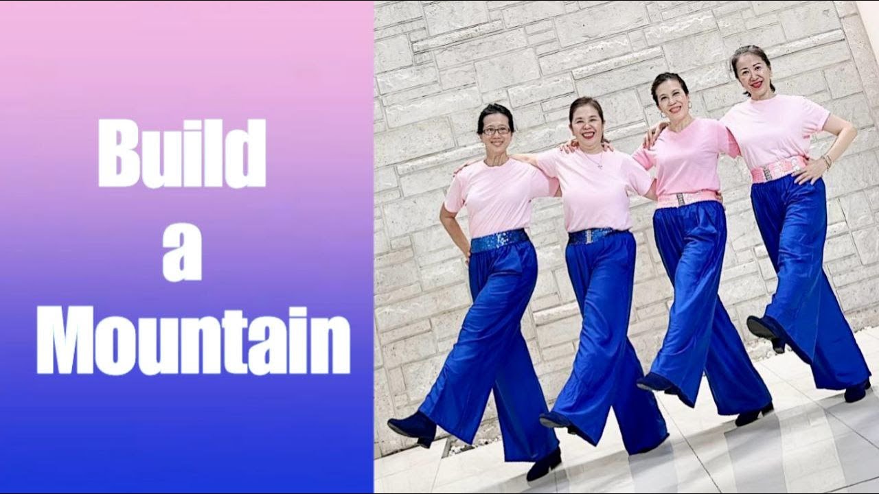 Build a Mountain Line Dance (demo & count) Chor: Jean-Pierre Madge (CH ...