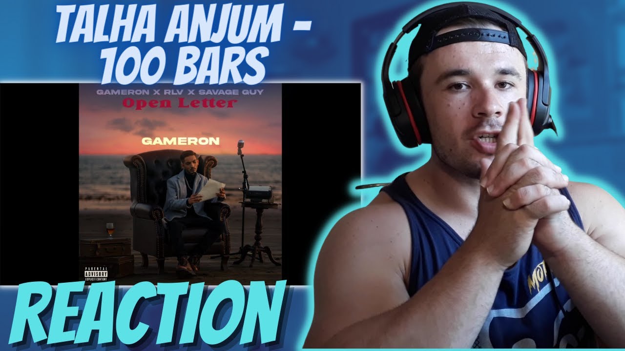 Talha Anjum - 100 Bars (Reaction!!) - YouTube