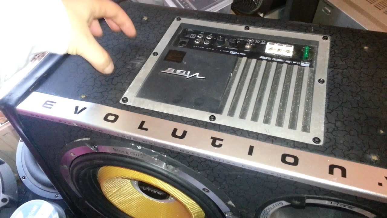 another sub vibe black air cbr10 evo - YouTube