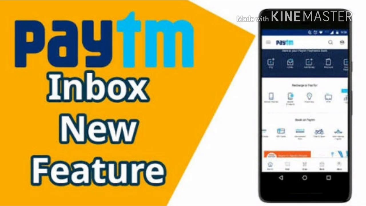 Paytm inbox feature - YouTube