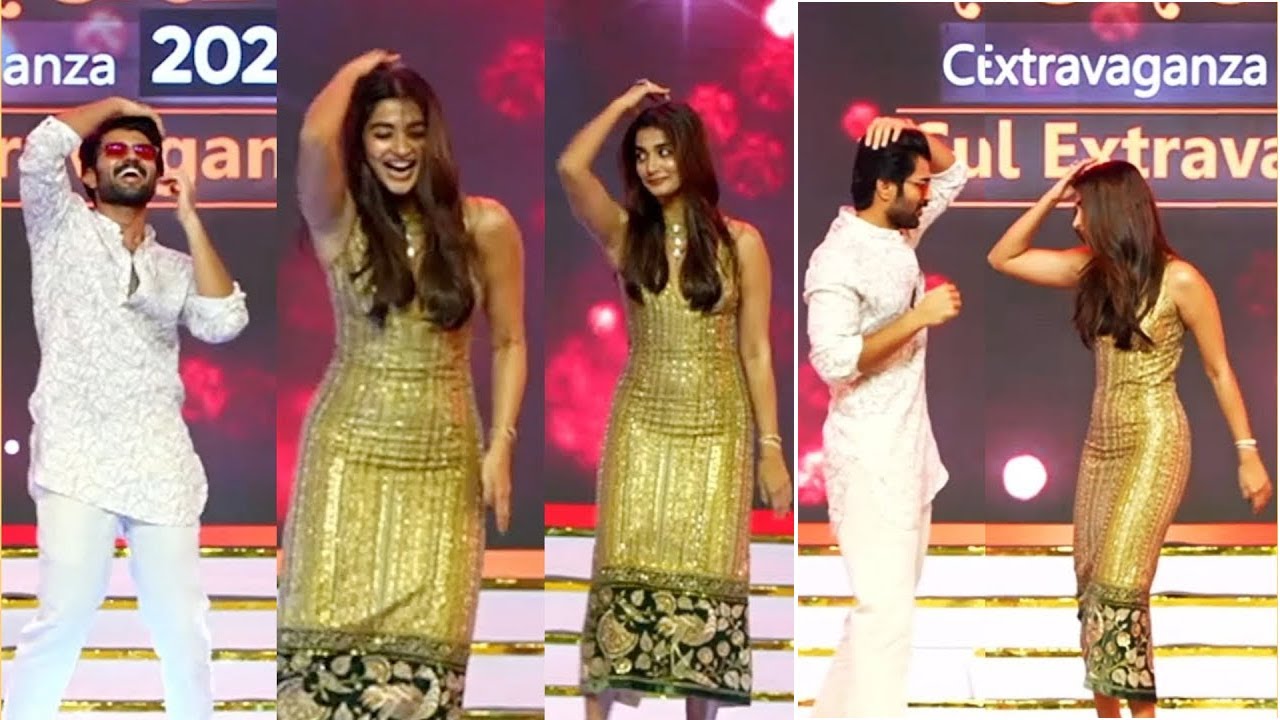 Vijay Deverakonda and Pooja Hegde Dance For Nanda Nandana Song Family ...