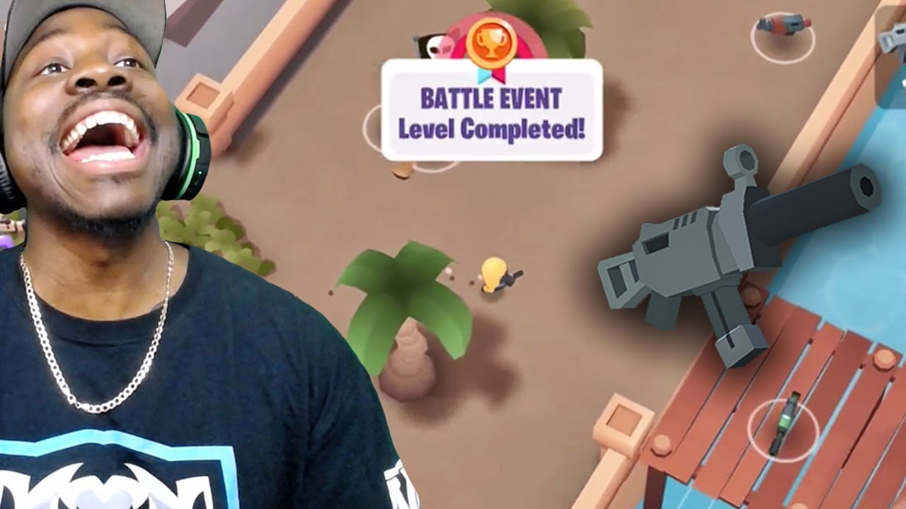 COMPLETING SMG BATTLE EVENT ON NEW MAP! Battlelands Royale Gameplay Ep ...
