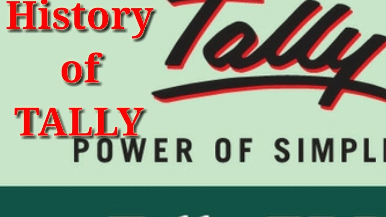 TALLY Tutorial (Part 1): History of TALLY - YouTube