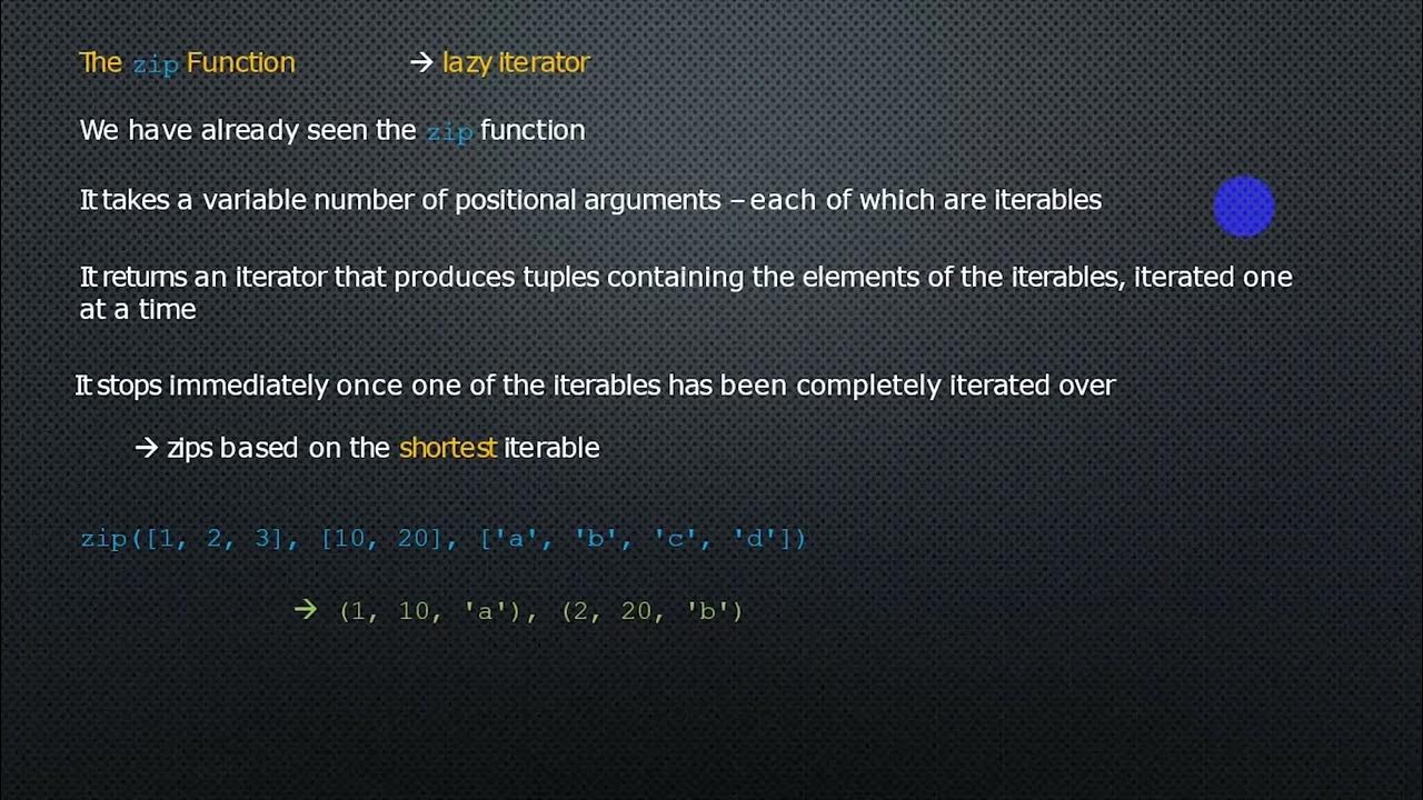 P2 EP84 Zipping Lecture for Python 3 Deep Dive - YouTube