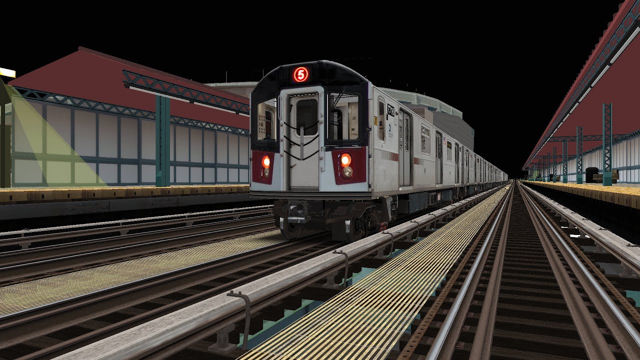 Openbve R142A (5) Roundtrip via Lexington Av Exp Live Stream - YouTube