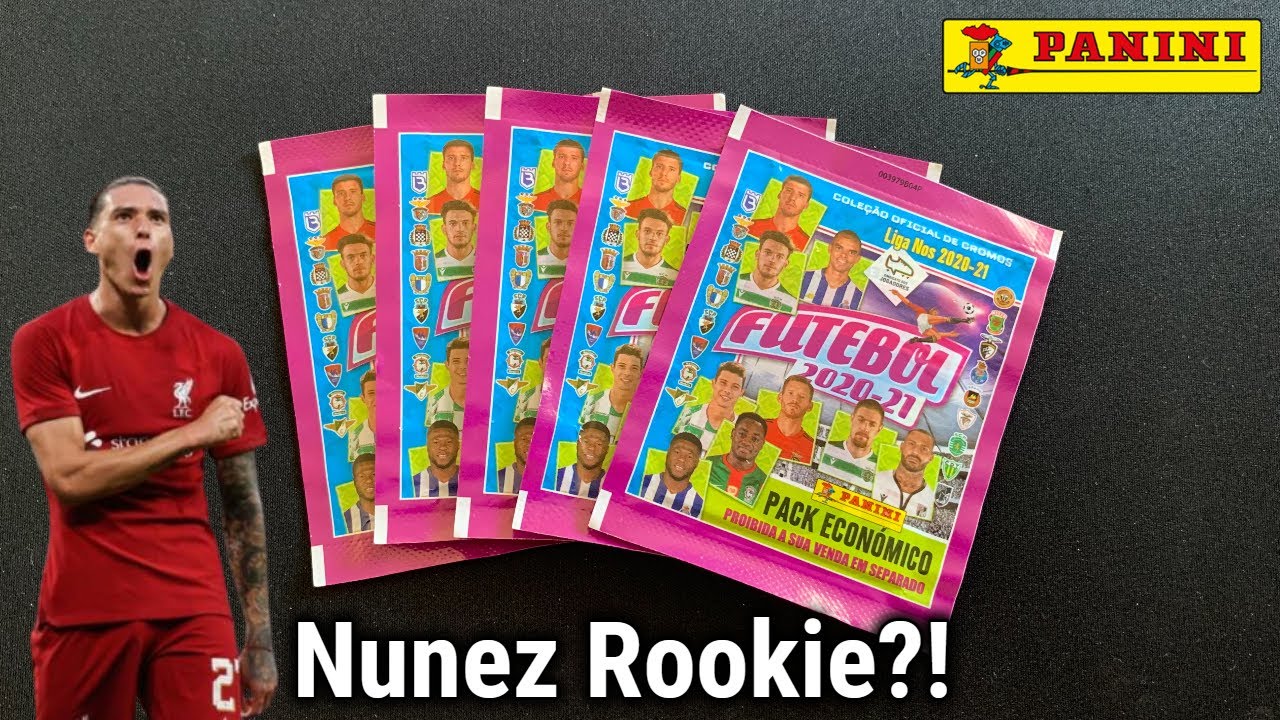 Darwin Nunez Rookie Sticker Hunting! - Panini Liga NOS Futebol 2020/21 ...