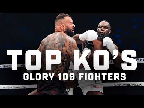 Die TOP 10 KOs der GLORY 109-Kämpfer