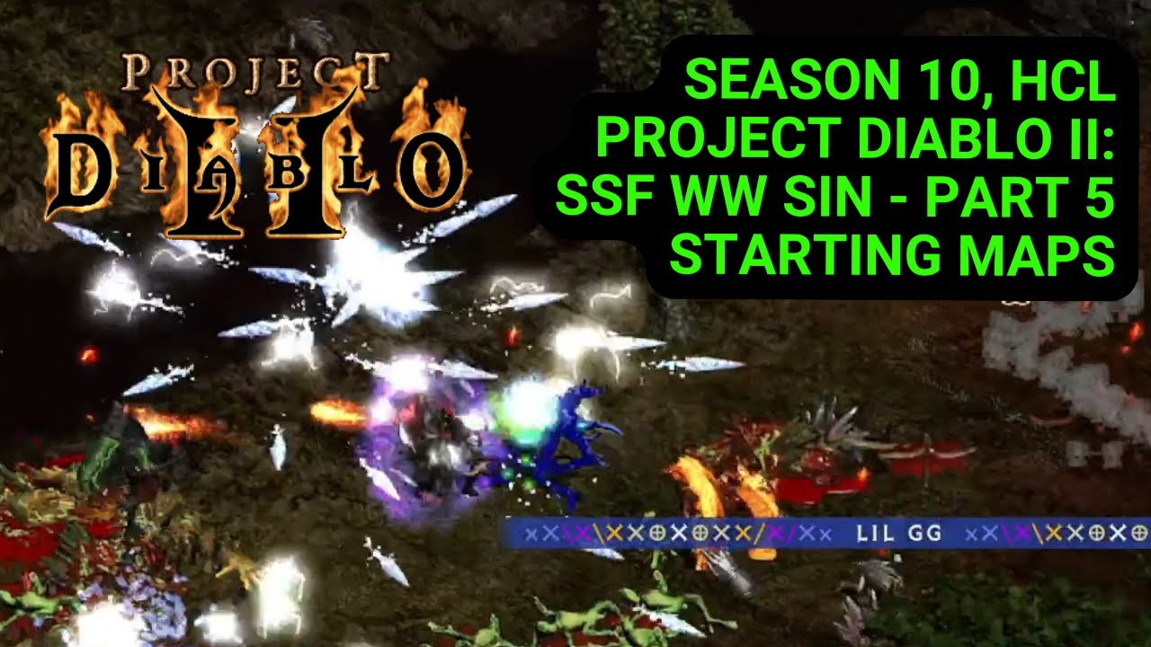 Solo Self Found (SSF) Sin - Part 5 | Project Diablo II | Season 10 | Hardcore - YouTube
