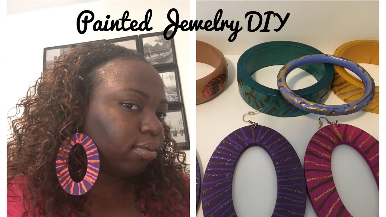 Painted Jewelry DIY - YouTube