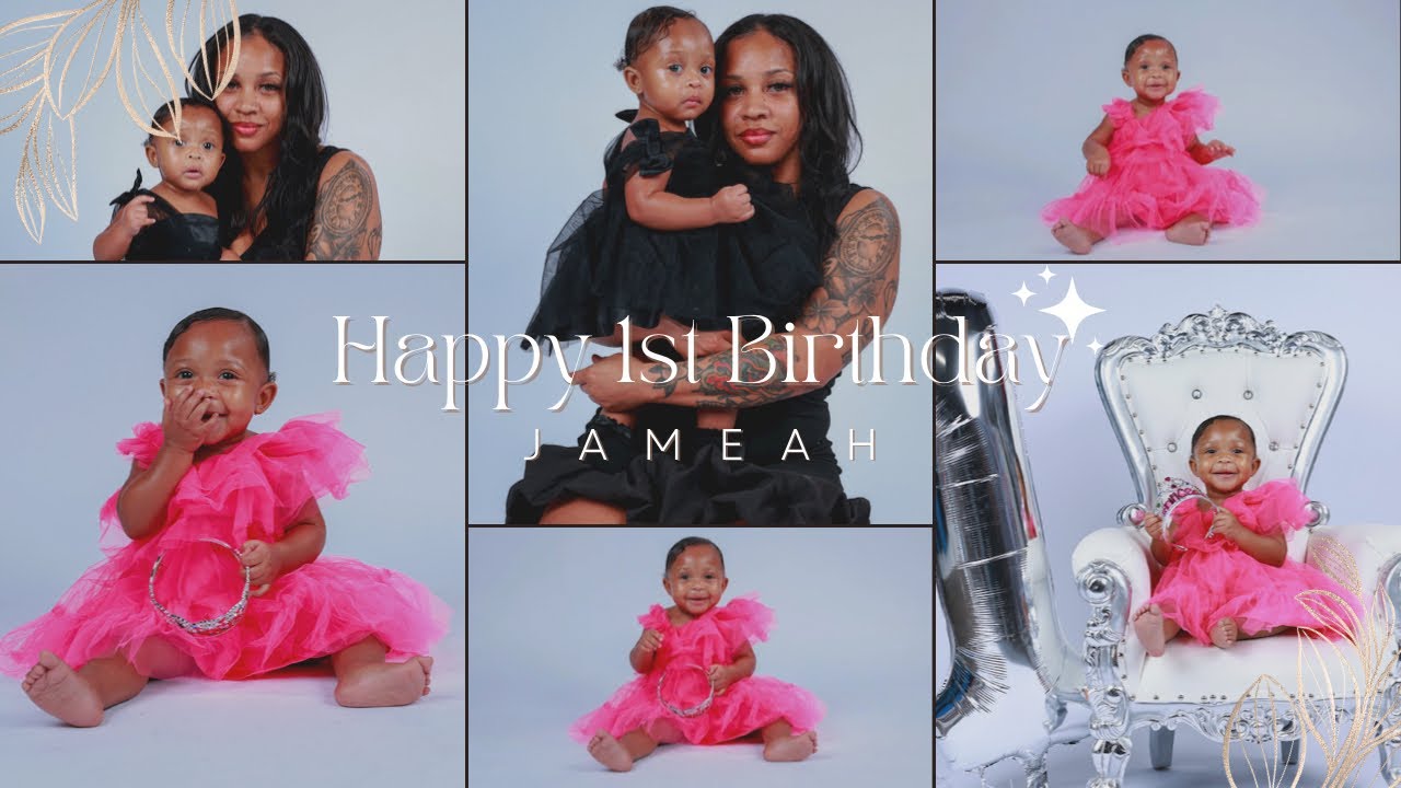 JAMEAH'S 1ST BIRTHDAY - YouTube