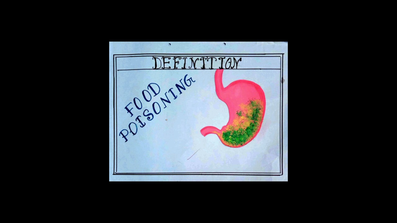 Health education of Food poisoning// Flash card//Food poisoning ...