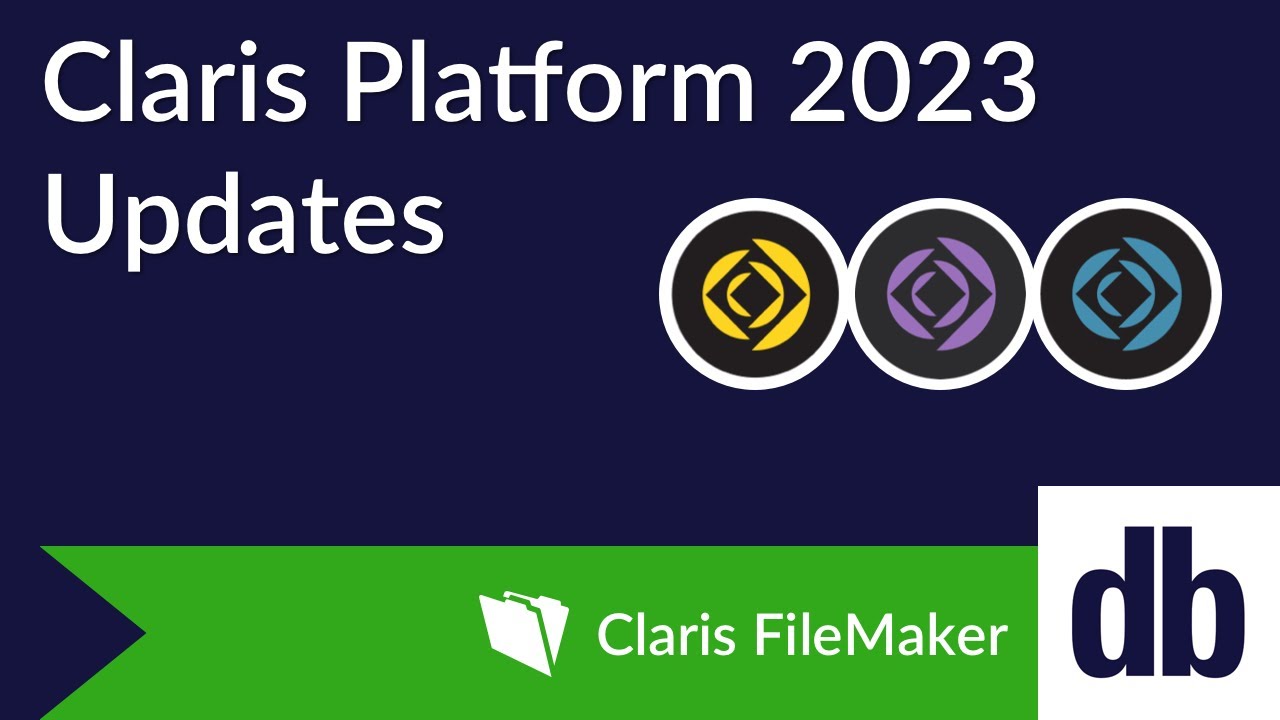 Claris Platform 2023 Updates - YouTube