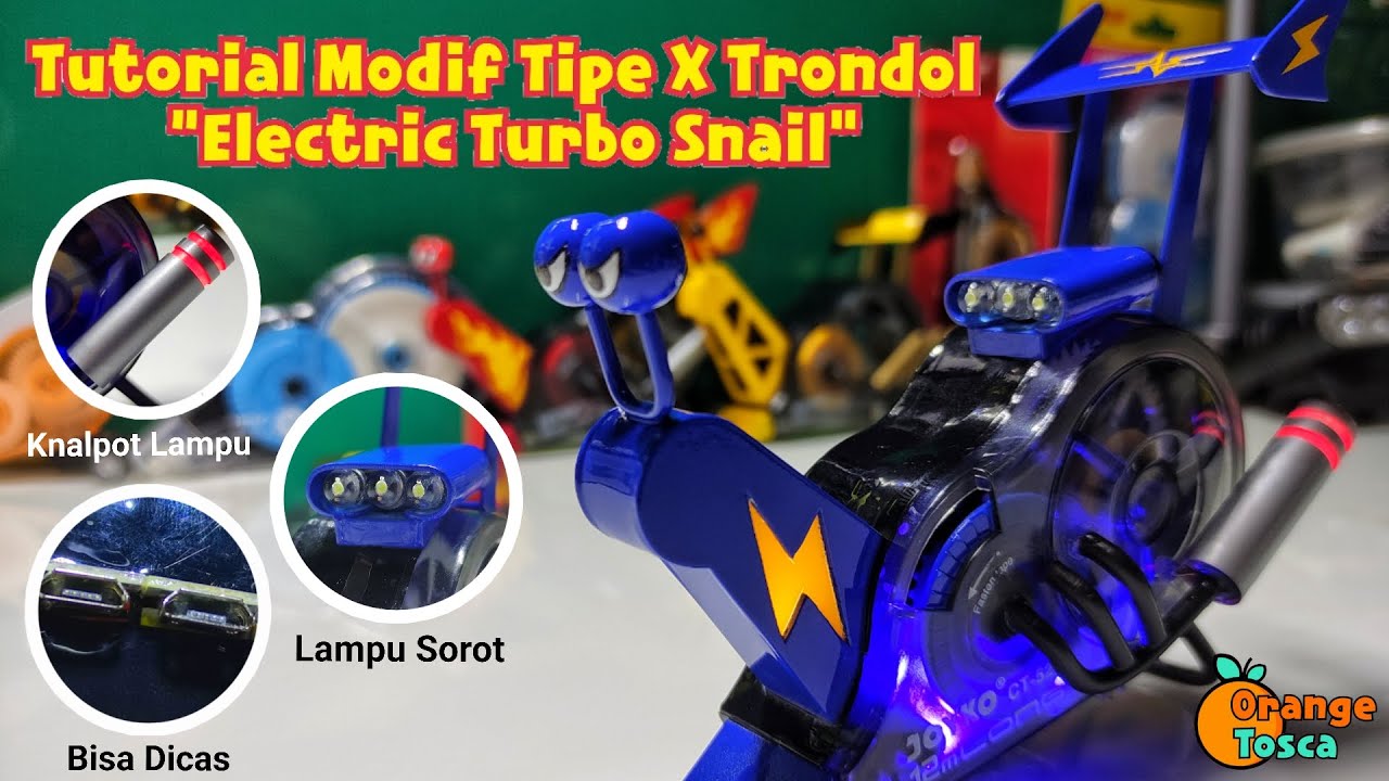 Tutorial, Tipe X Trondol Electric Turbo Snail - YouTube