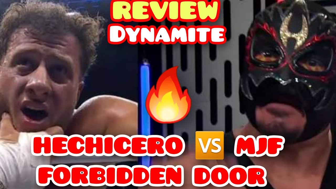 Review_AEW Dynamite_Rush 🆚 MJF / hechicero forbidden door 🪧 / último ...