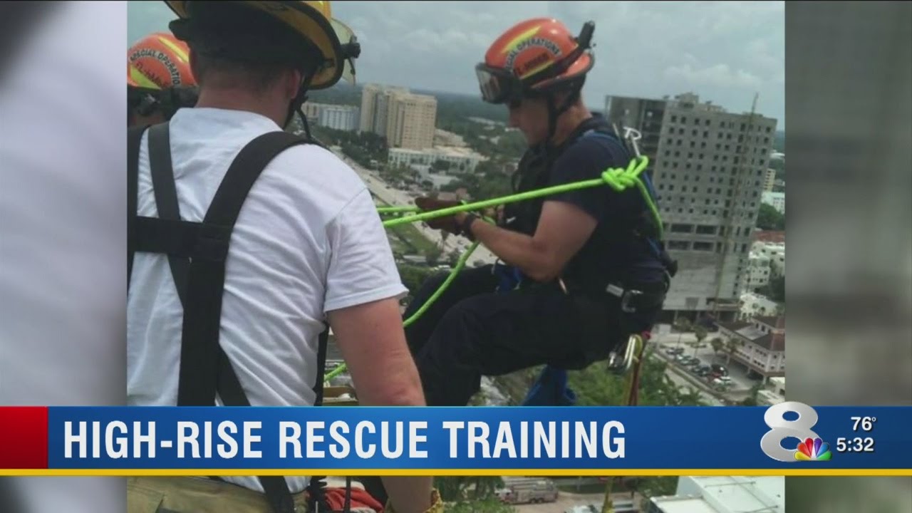 High-Rise Rescue Training - YouTube