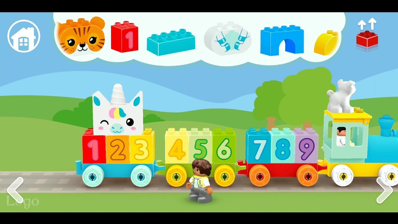 Lego Game Permainan Anak | Mainan Edukasi Anak 2 Tahun - YouTube