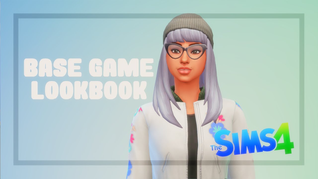 SIMS 4 CAS // BASE GAME ONLY LOOKBOOK || FALL & SPRING - NOCC CAS - YouTube