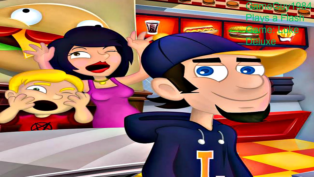 GameGuy1984 Plays a Flash Game: Luke Deluxe - YouTube