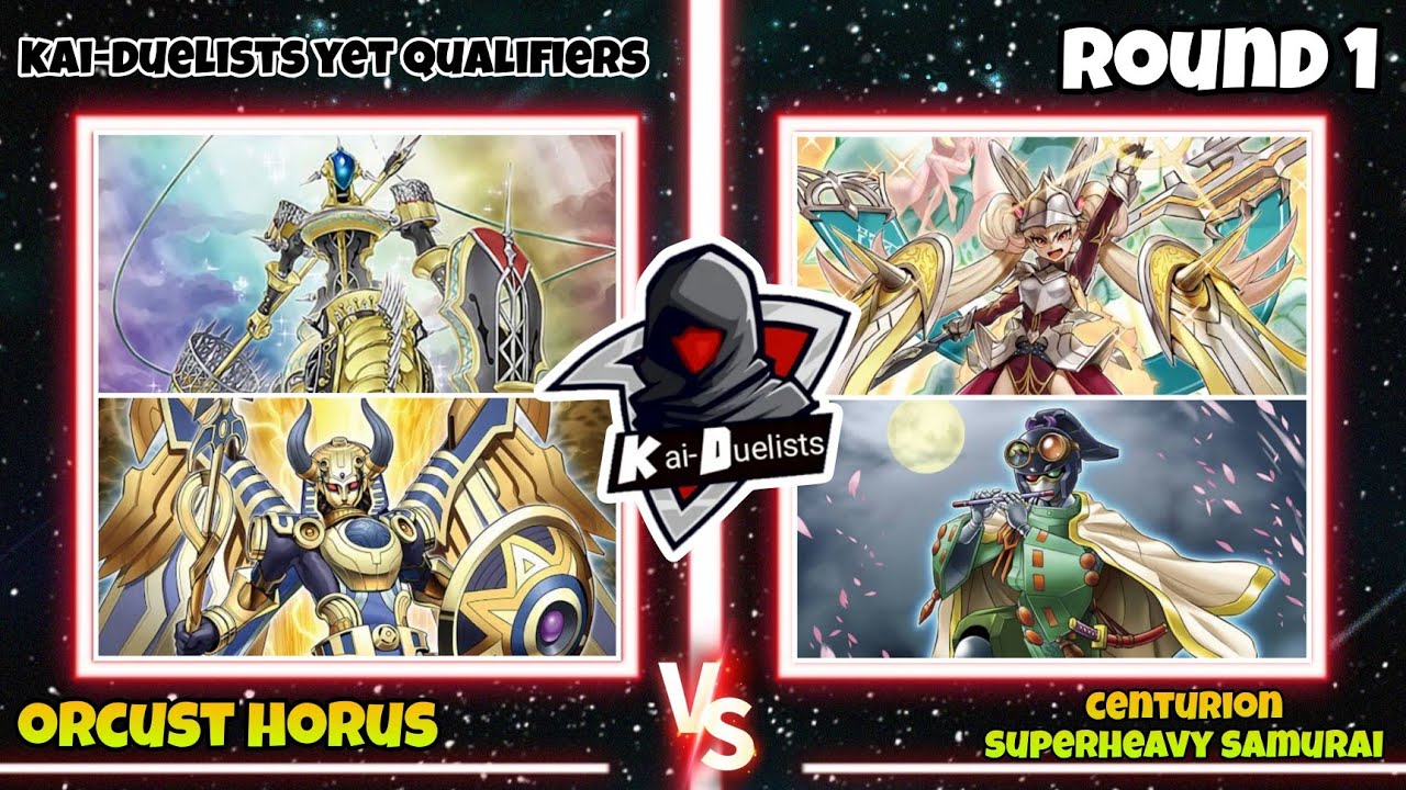 Yu-Gi-Oh! - Centurion Superheavy Samurai vs Orcust Horus | Kai-Duelists ...