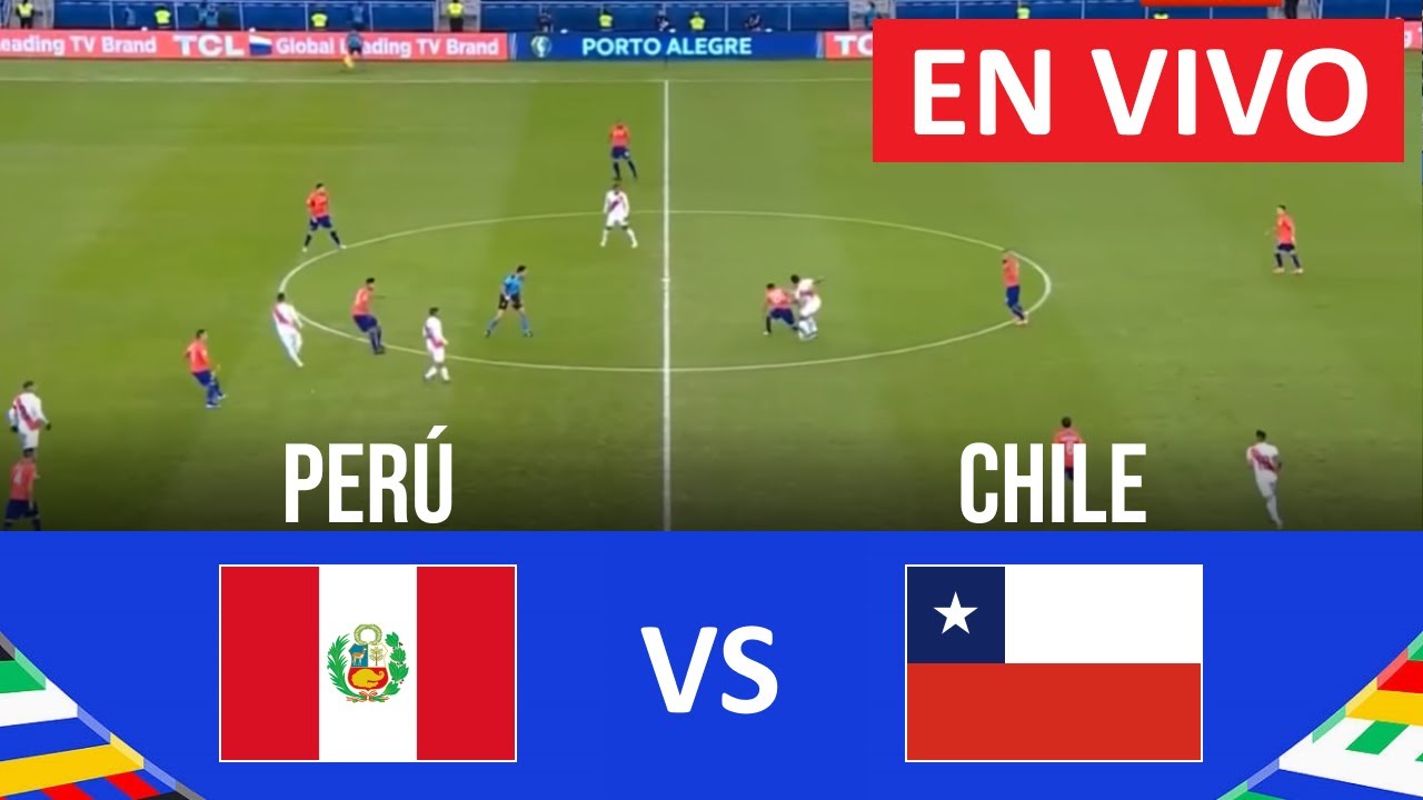 🔴 EN VIVO: PERÚ vs CHILE | Copa América 2024 | Partido en vivo hoy ...