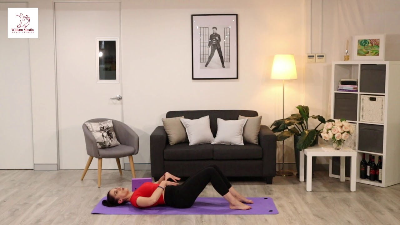 Pilates - Pelvic Curl - YouTube