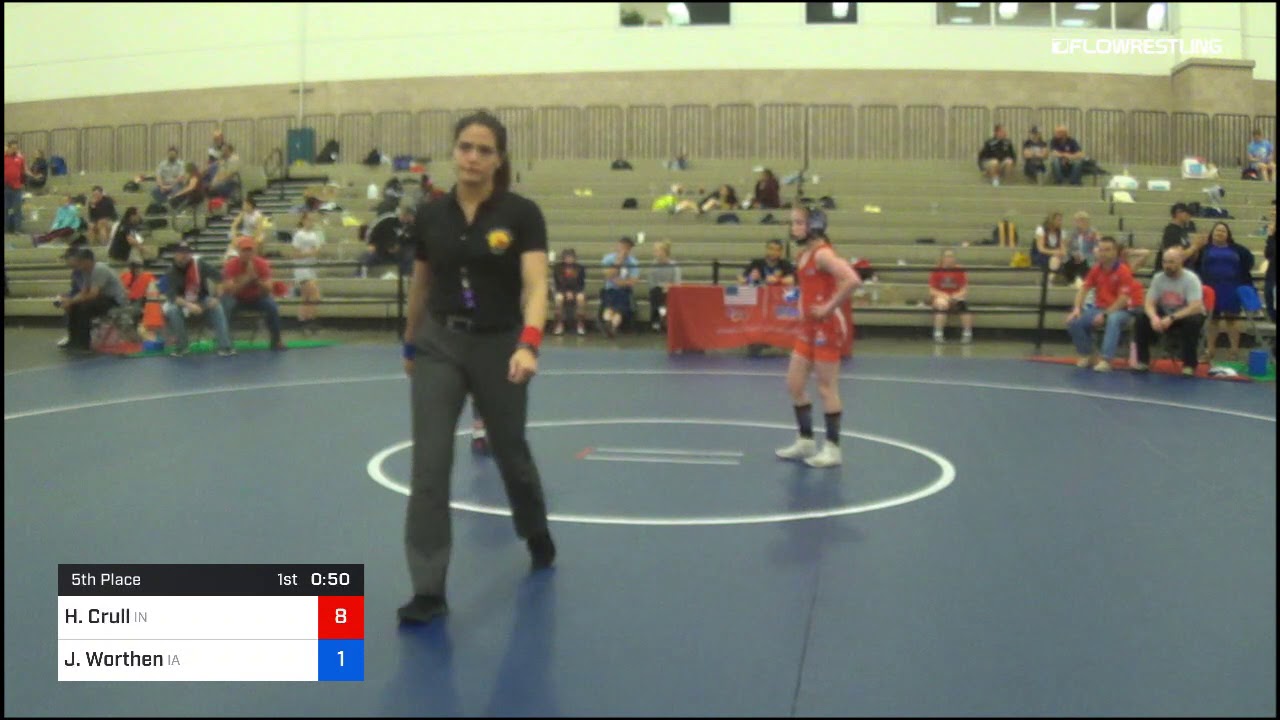 36 Kg 5th Place Heather Crull Team Indiana Vs Jillian Worthen Team Iowa ...