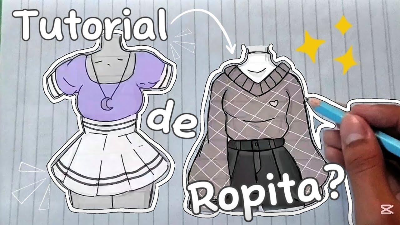 Cómo Aprender a dibujar Ropita?‼️ // How to draw Clothes⁉️(me ...