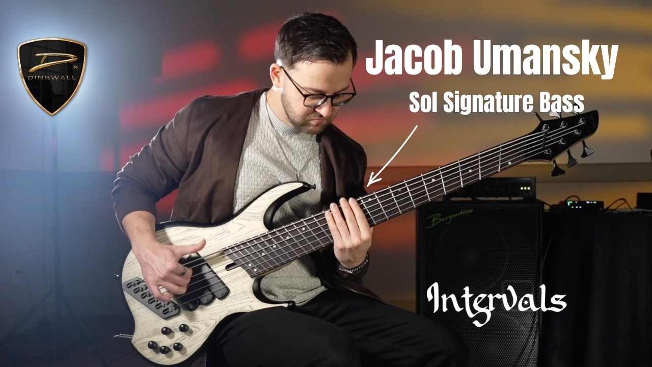 Jacob Umansky – Sol Signature bass | Intervals “Lacuna” Playthrough ...