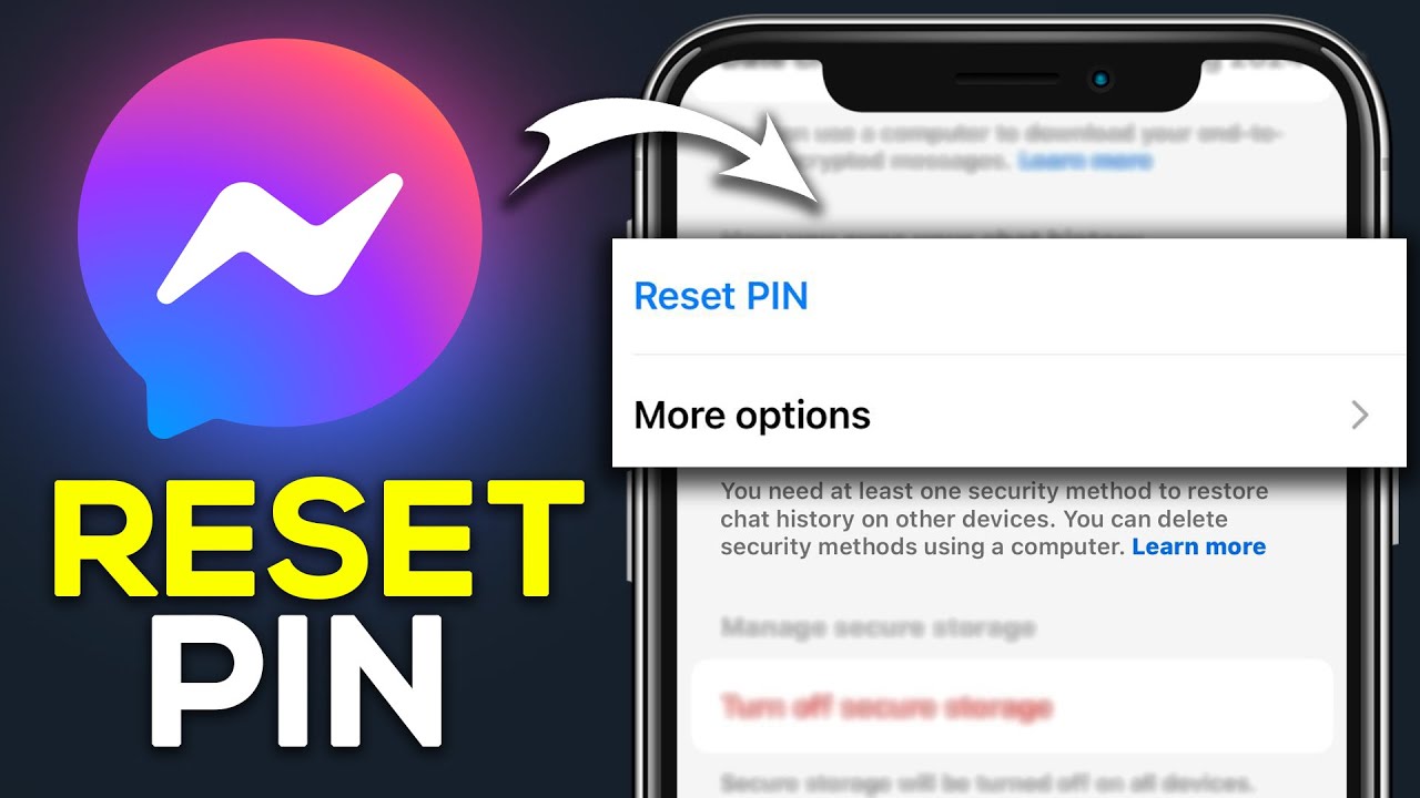 How To Reset Pin On Messenger (2025) - Easy Guide - YouTube