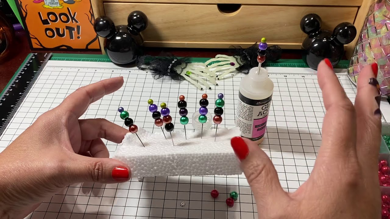 Super Simple Glue Bead Toppers - YouTube
