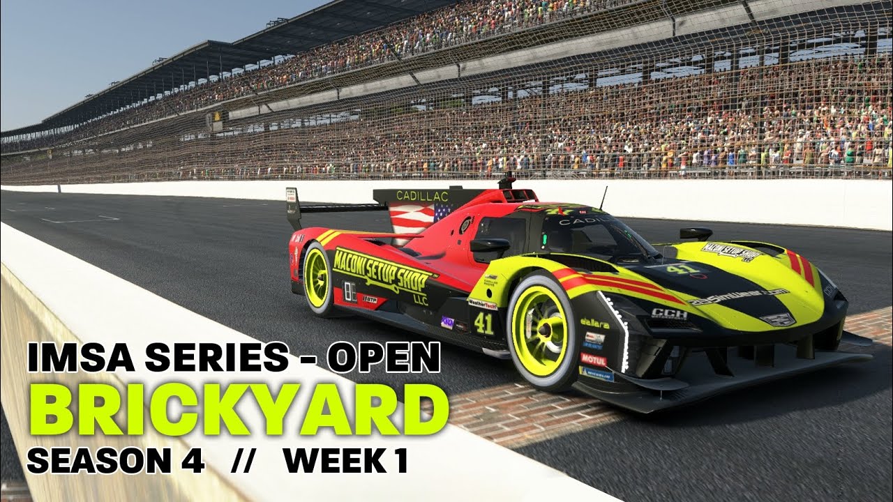 iRacing // 2024 IMSA Series - Open Sets - Indianapolis // NL41 x CCH ...