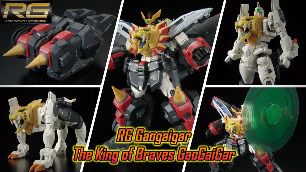 RG Gaogaigar [Update] | The King of Braves GaoGaiGar - YouTube