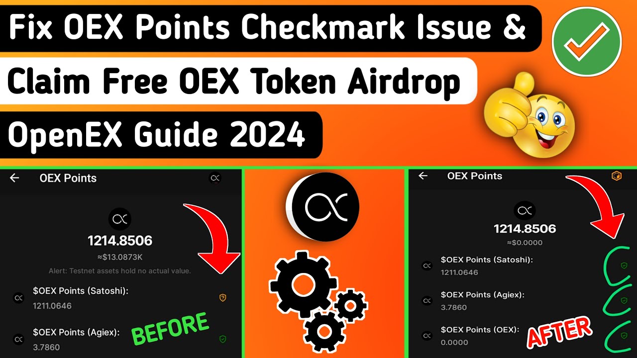 Unlock ALL Green Checkmarks for OEX Points! Claim FREE OEX Tokens Every ...