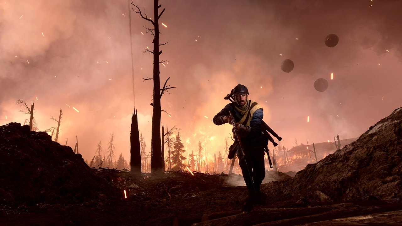 Battlefield 1: Verdun Heights 'I See Fire' | 4k 60fps Cinematic - YouTube