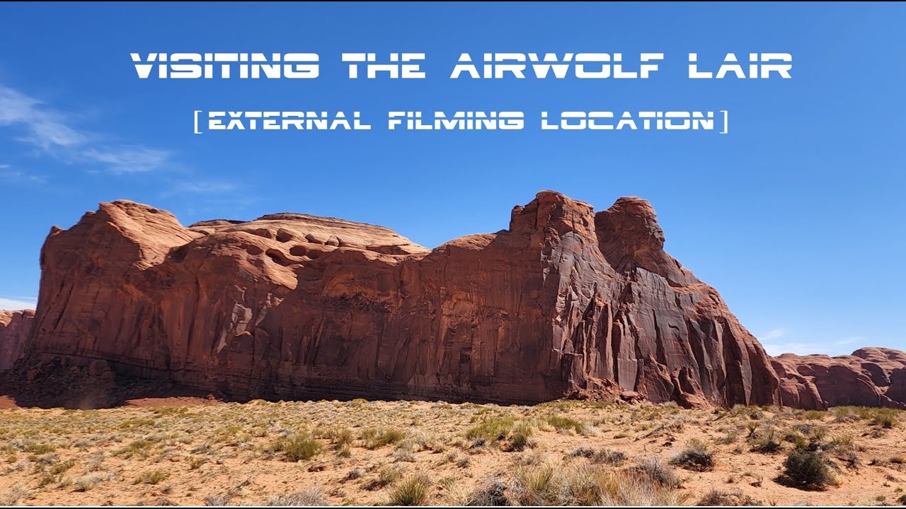 Visiting the Airwolf Lair (External Film Location) - YouTube