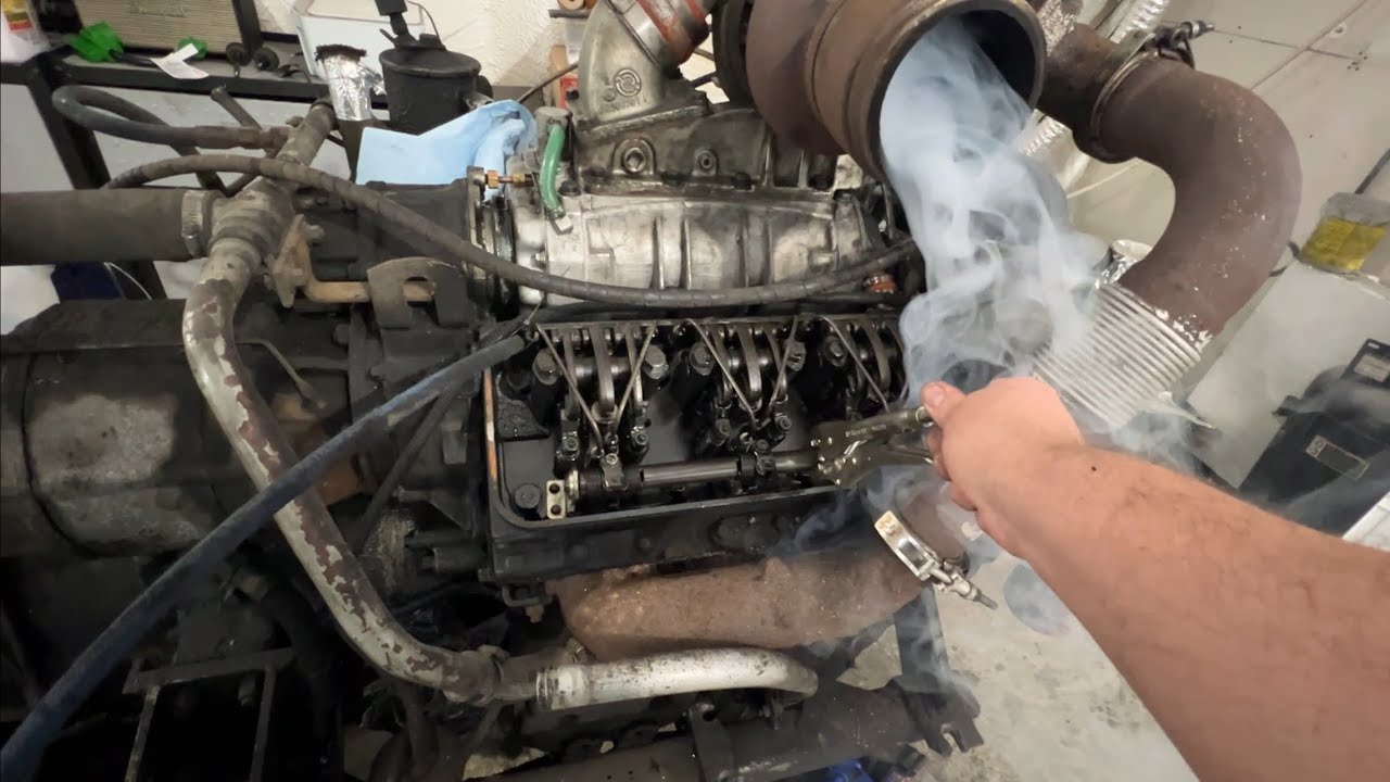 Will it start? Broke motor bought to replace bad engine in a bus ...