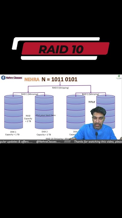 Raid 10 Working In Linux Nehra Classes Shorts Youtube
