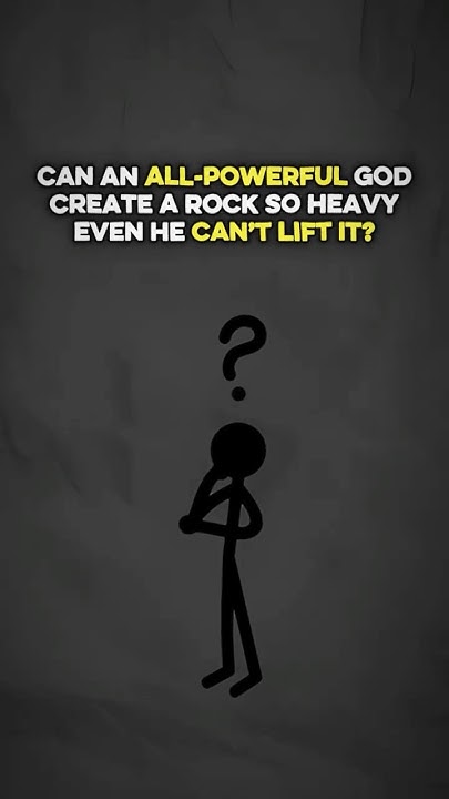 OMNIPOTENCE Paradox Explained In 30 Seconds! - YouTube