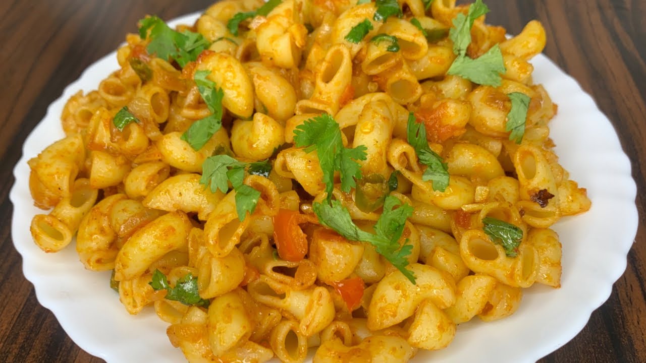 Macaroni Pasta Recipe | Red Sauce Pasta Recipe | मैकरोनी रेसिपी - YouTube