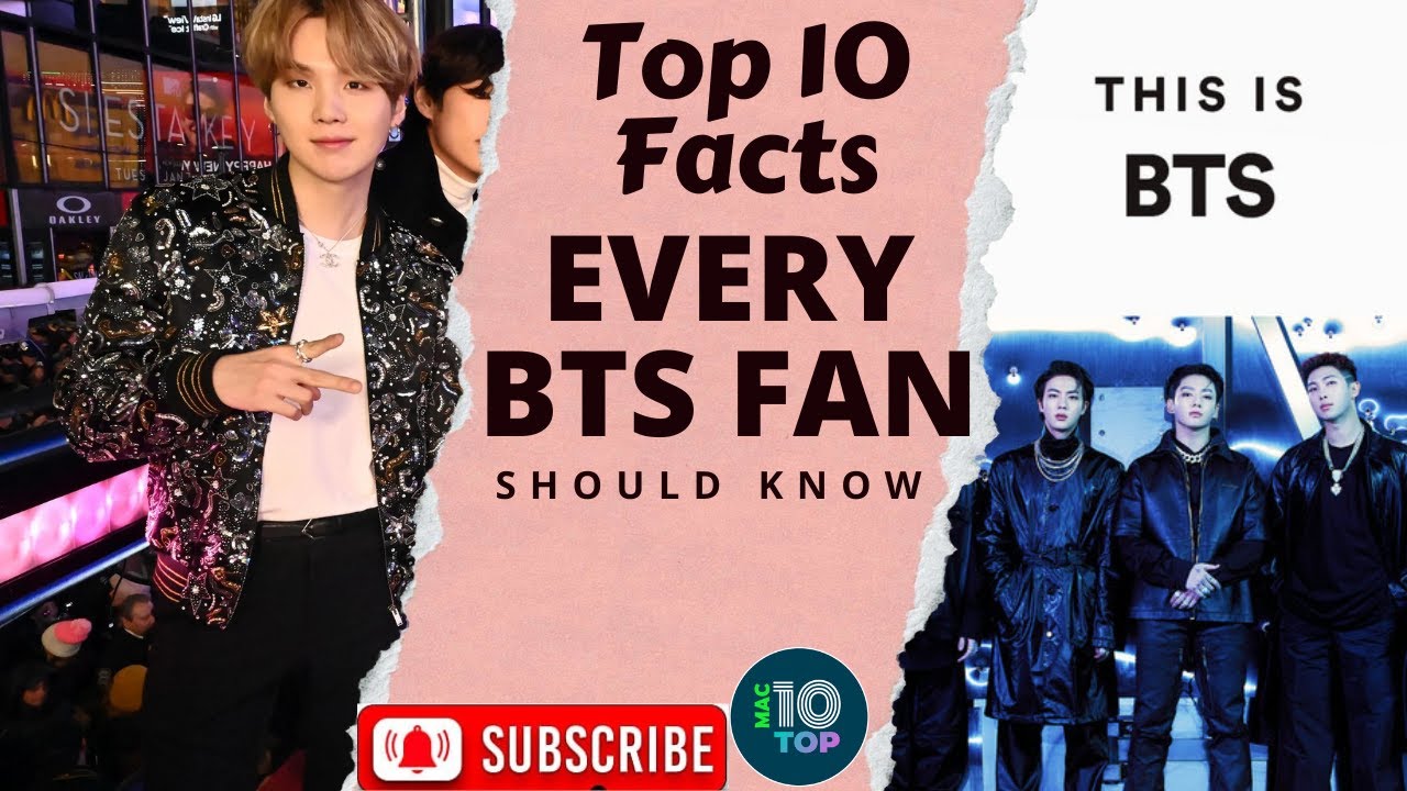 Top 10 Facts Every BTS Fan should Know - YouTube