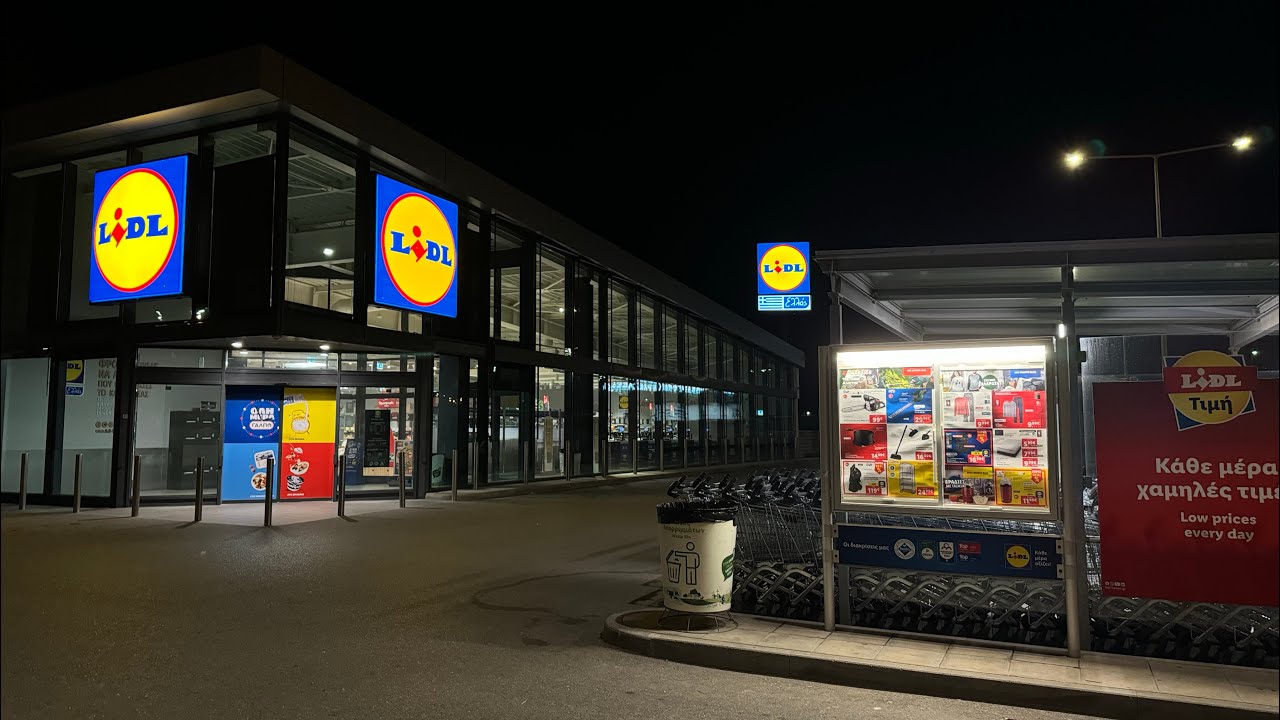 Lidl Crete #greece #prices in winter/spring 2025 #travel #explore - YouTube