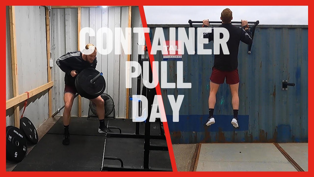 Transforming a Shipping Container into a Pull Workout Paradise - YouTube