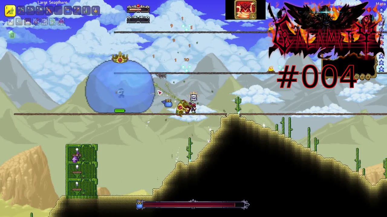 Mehr King Slime versuche - Terraria: Calamity Infernum - YouTube