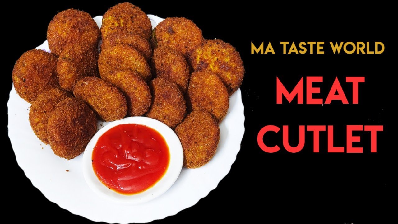Meat Cutlet || Beef Cutlet || Easy cutlet - YouTube