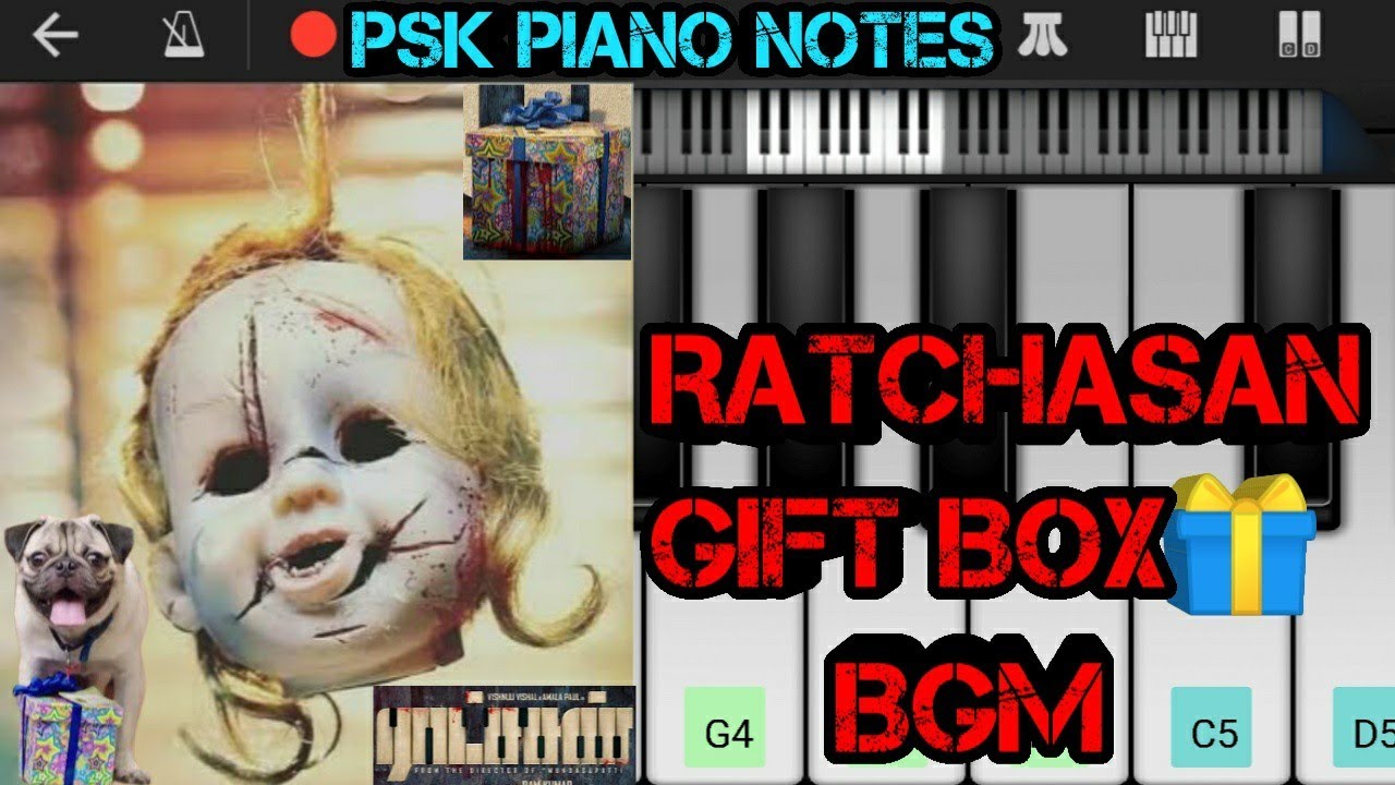 Ratchasan Gift Box 🎁 Bgm Piano Notes | Ratchasan Bgm | Piano Tutorial ...