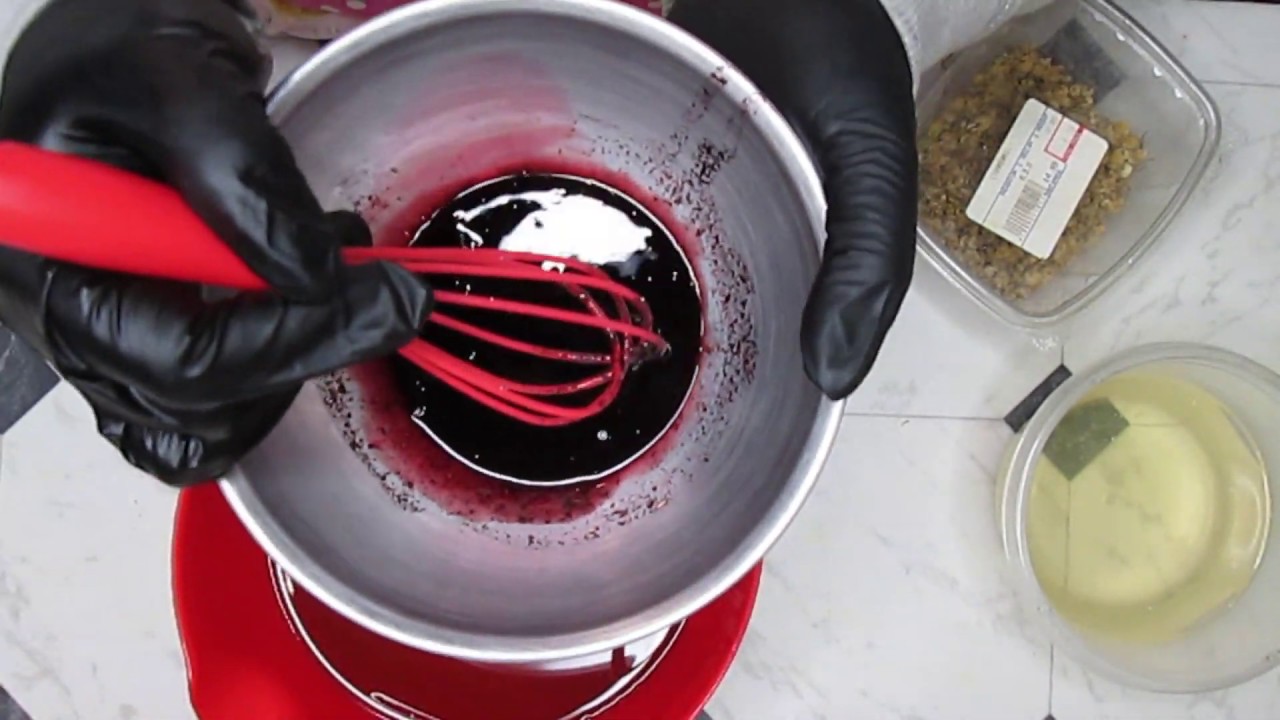 EXPERIMENTING WITH ALKANET ROOT IN MY COLD PROCESS SOAP. DID IT WORK ...