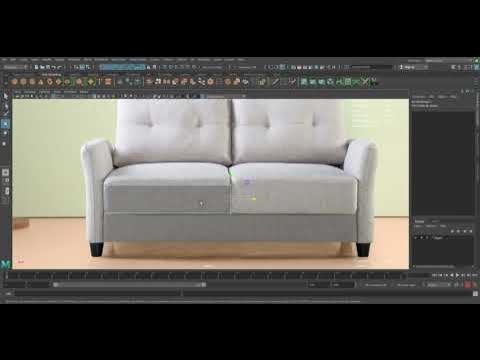 MAYA #SOFA MODELING# PART 01 - YouTube
