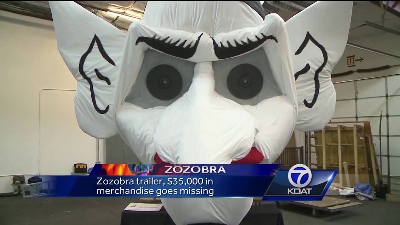 Zozobra trailer, $35,000 in merchandise goes missing - YouTube